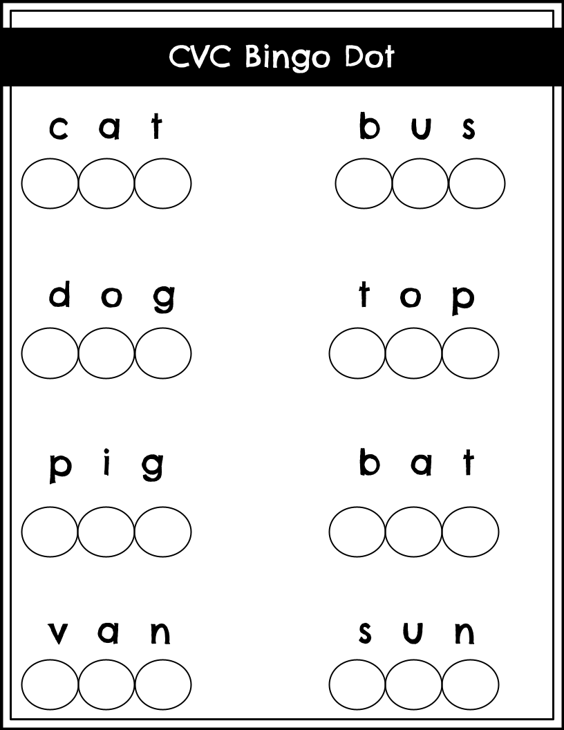 CVC Bingo Dot Lotus Learning cvc-bingo-dot-lotus-learning