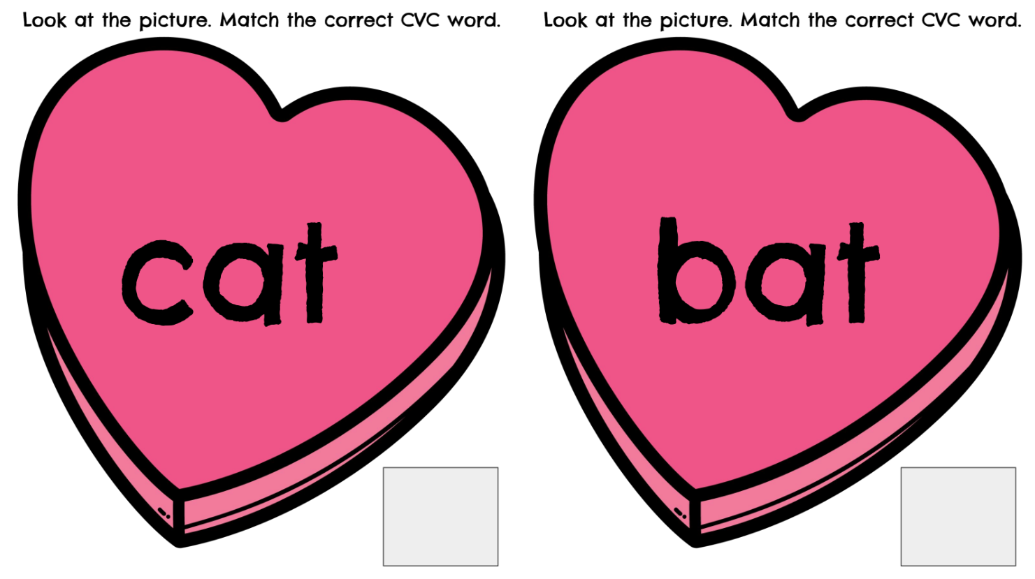 CVC Heart Matching (Copy) – Lotus Learning