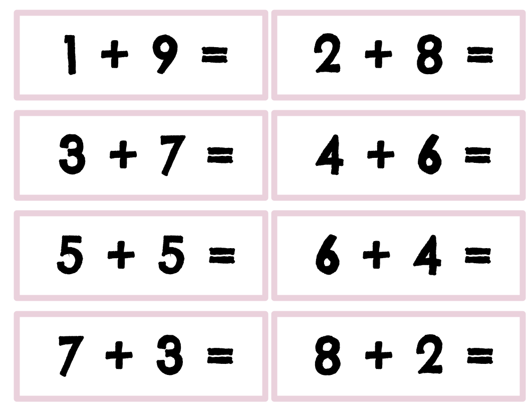 Addition Strips – Lotus Learning