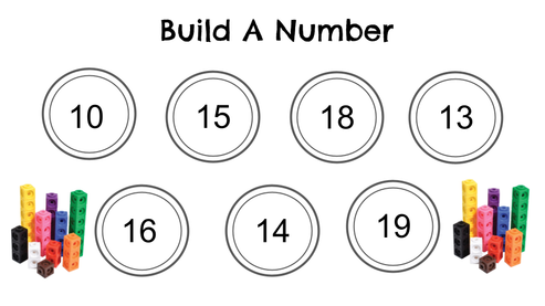 Build A Number Connecting Cubes – Lotus Learning