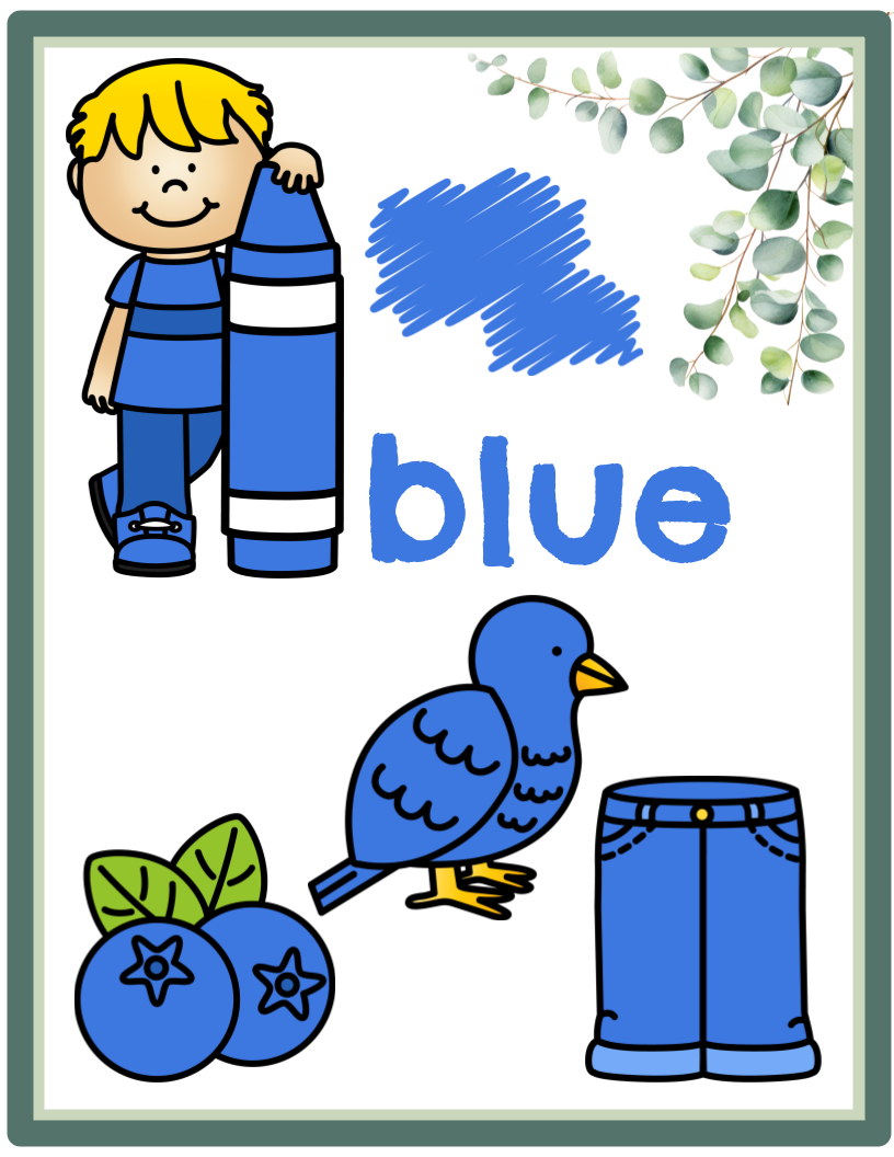 Eucalyptus Color Posters – Lotus Learning