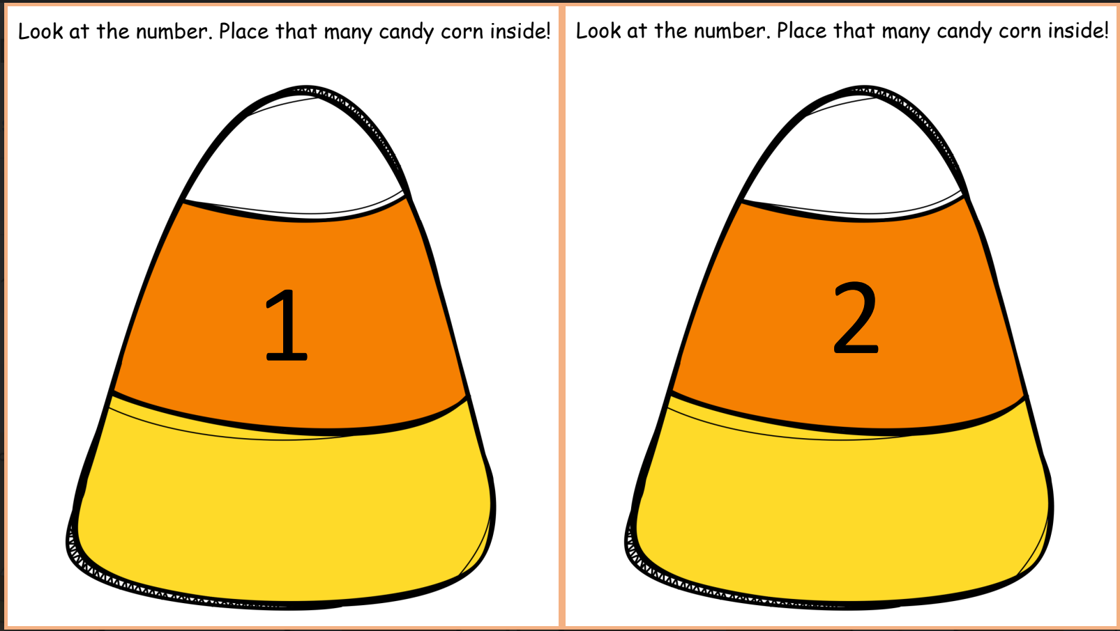 Candy Corn Counting – Lotus Learning